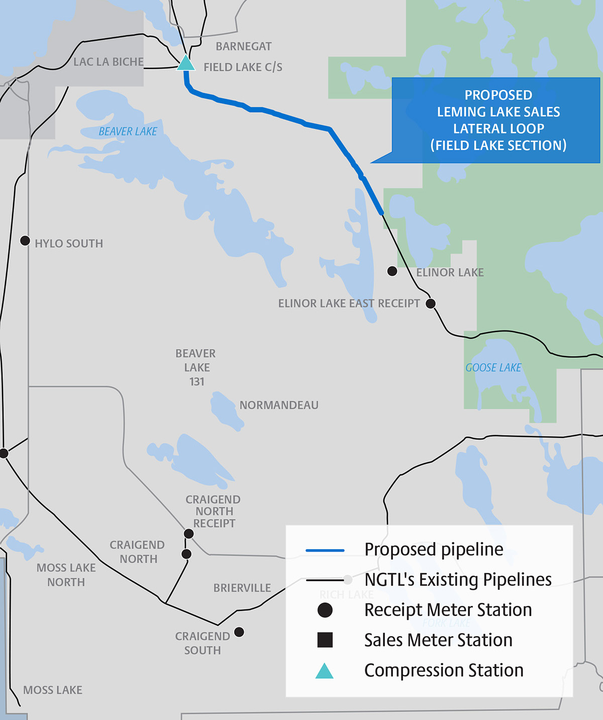 Leming Lake Sales Lateral Loop Project