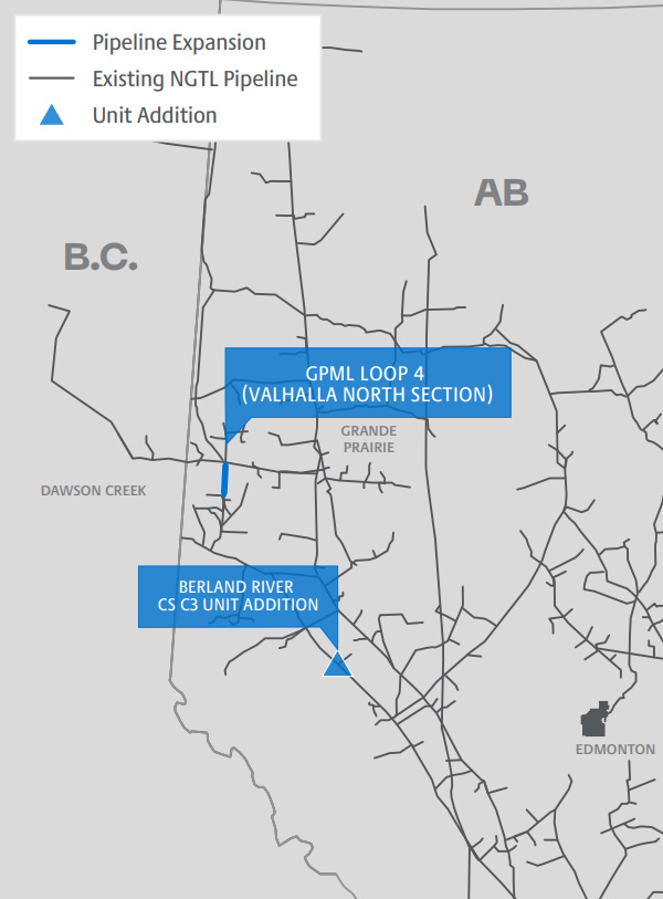 Valhalla North and Berland River Project