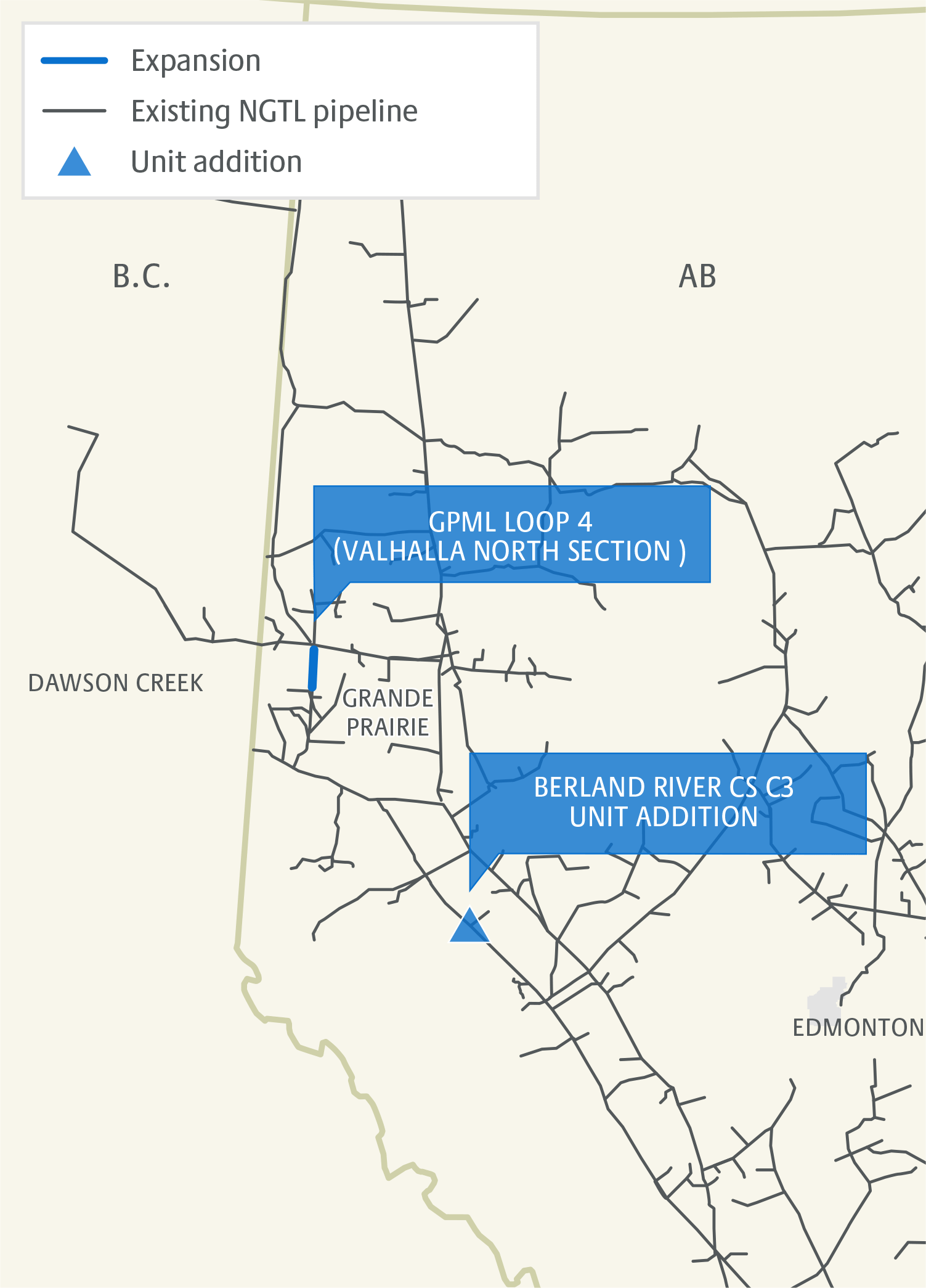 Valhalla North and Berland River Project