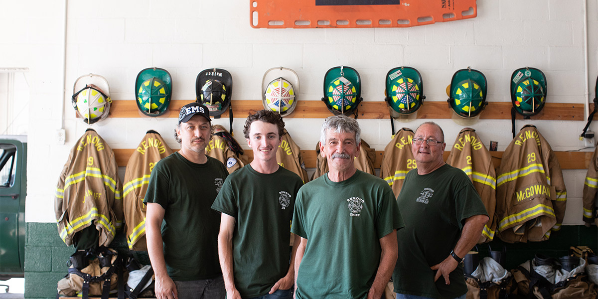 Employee volunteer firefighter helps guide investment in his community